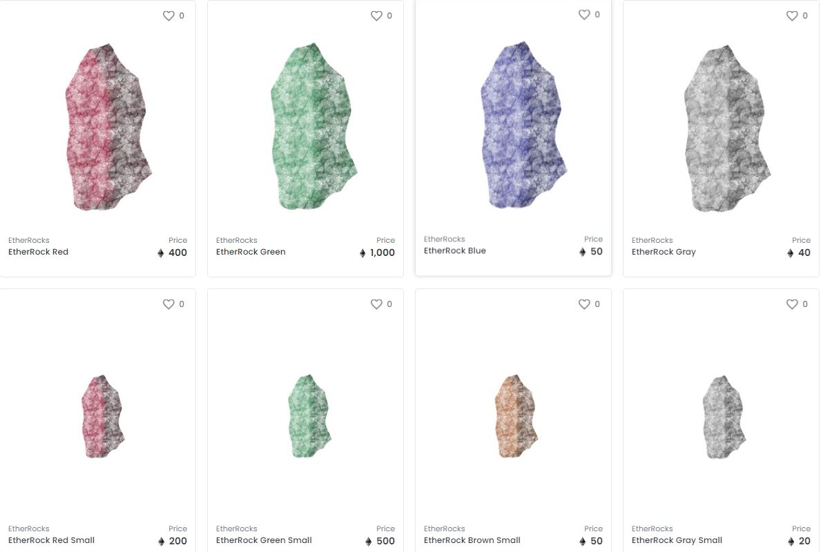 A Picture of a Rock (NFT) Sold for $1.3 Million