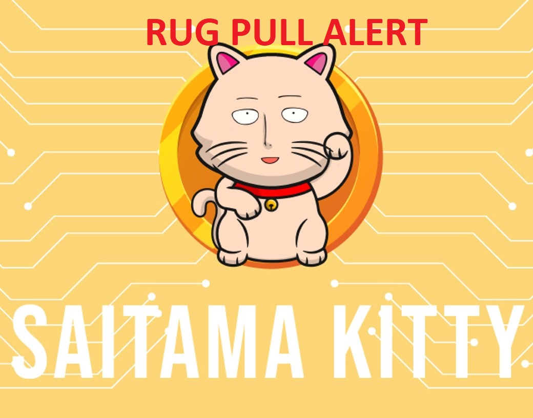 RUG PULL Alert: Saitama Kitty Devs Siphon $2.5 Million After it Spiked ...