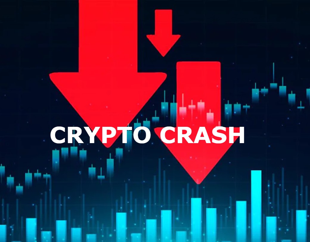 Crypto Crash: 'A Sea of Blood' as Top Coins Plunge Double Digits