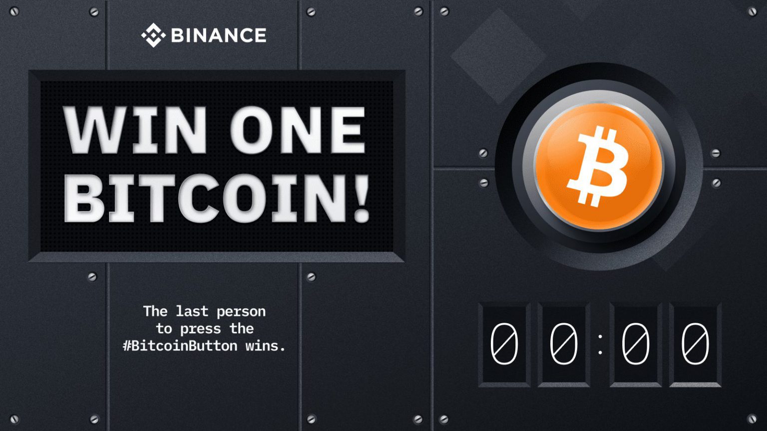Binance Revives Bitcoin Button Game: Win 1 BTC