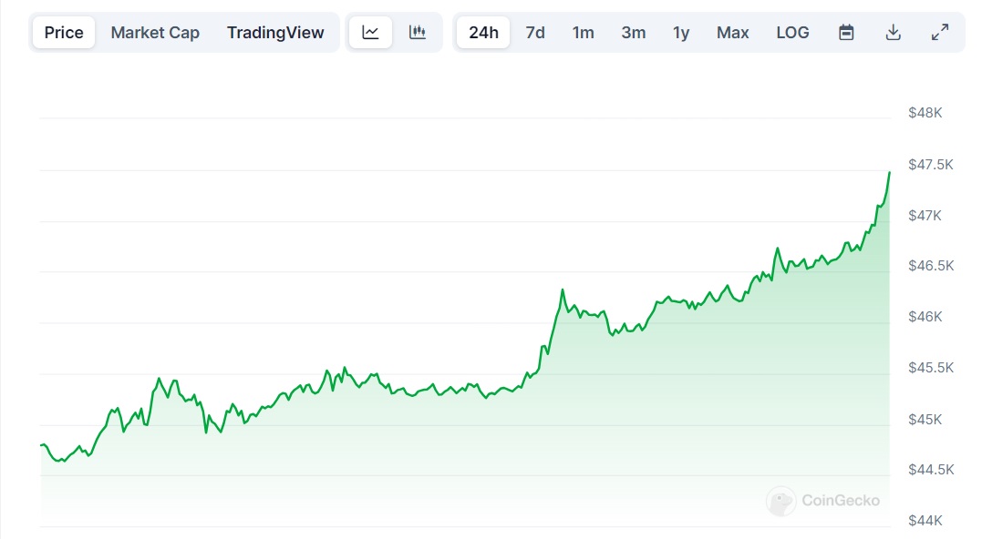 BTC Climbs Above $48,000: Why Is Bitcoin Up Today?