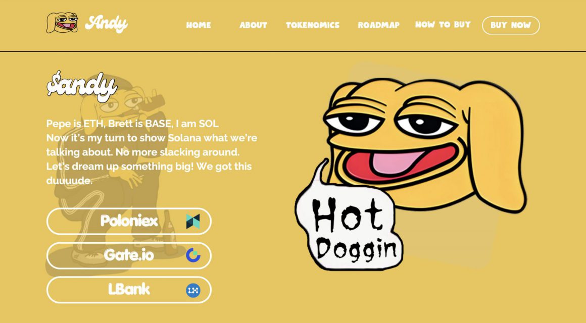 Solana-Based ANDY Memecoin is Poised For Explosive Growth: Here's How ...
