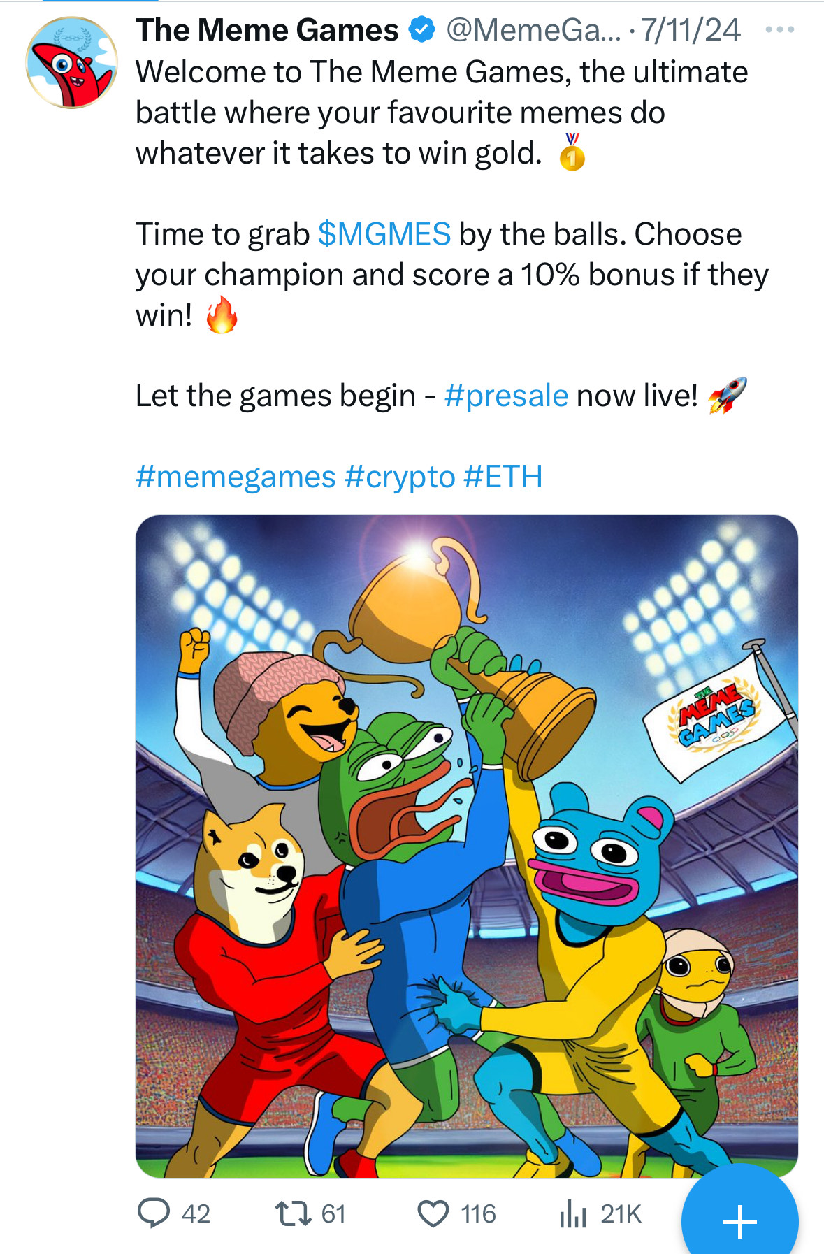 The Meme Games Launches Presale, Nears $200k - Could This Become the ...