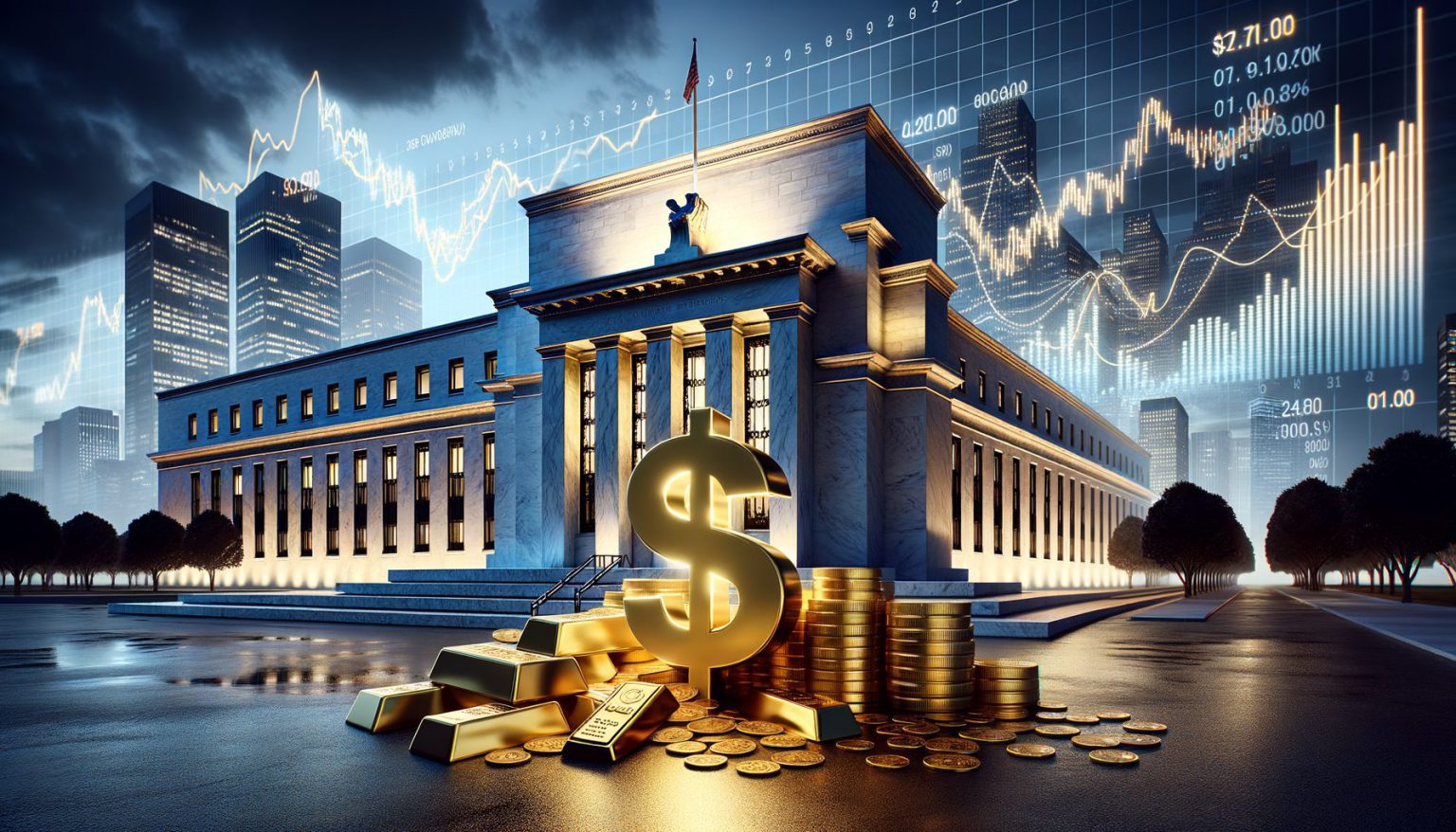 Gold Drops 2% as Dollar Surges: Fed Rate Decision Shakes Markets!