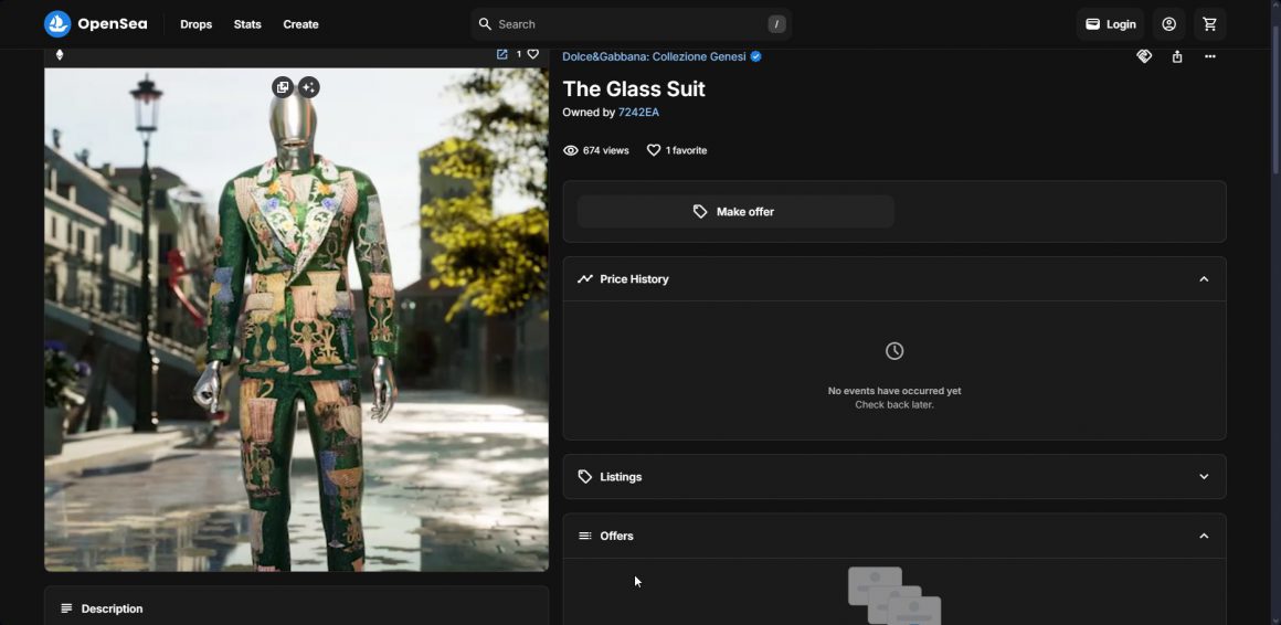 Dolce & Gabbana’s $1 Million Digital Suit Now Fractionalized—Own a ...