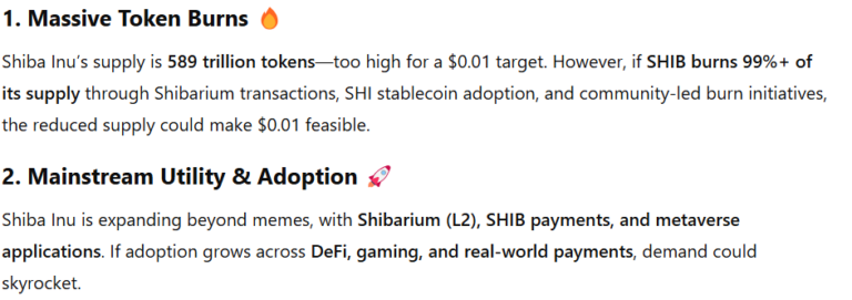 Shiba Inu: Can SHIB Hit $0.01 Before 2030?