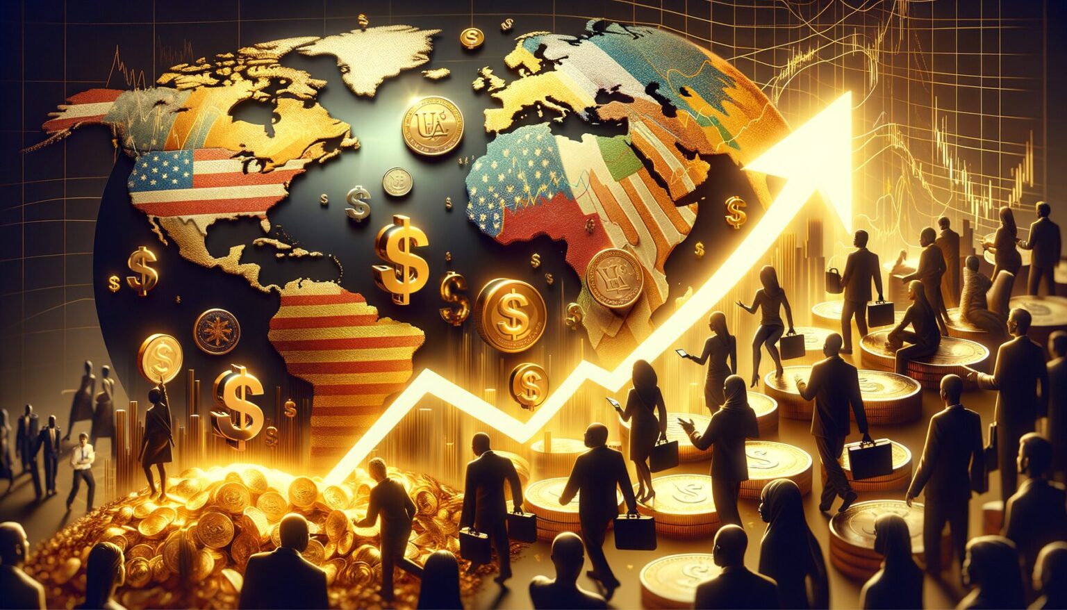 Gold & Crypto Surge As Global Investors Flee the US Dollar