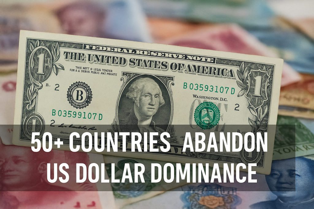 De-Dollarization: 50+ Countries Abandon US Dollar Dominance