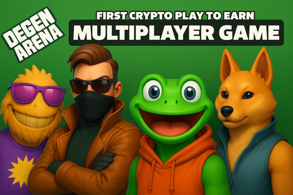 Degen Arena: Play-to-Earn Game Changing the Crypto Landscape