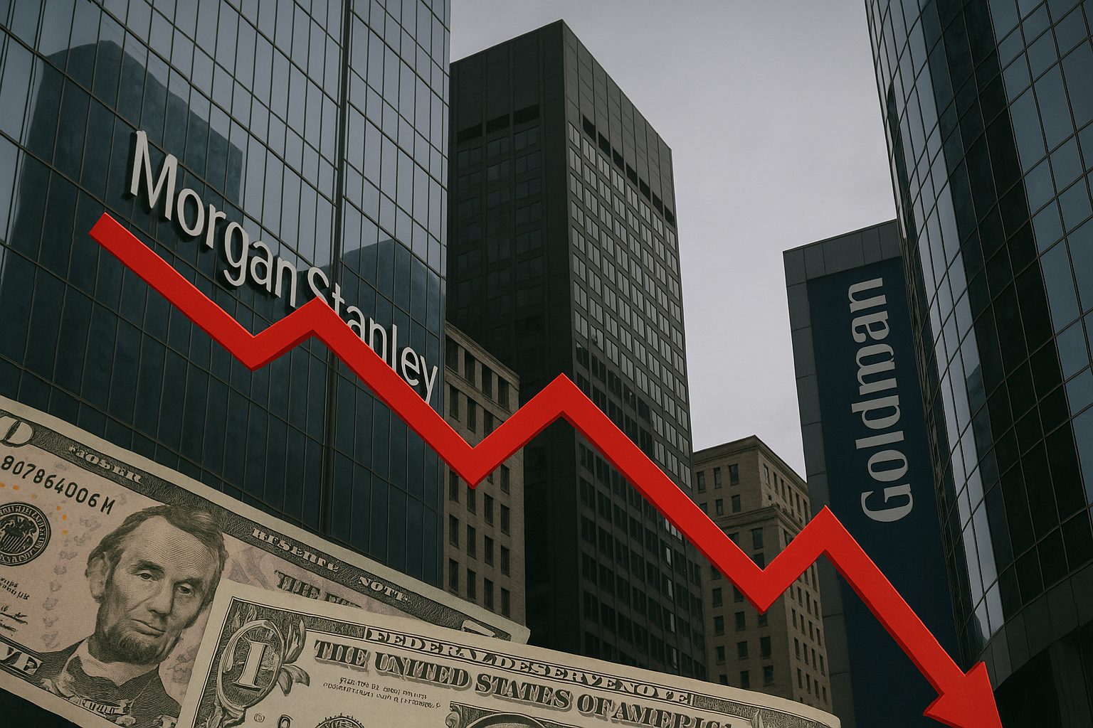 De-Dollarization: Wall Street Banks Forecast Further US Dollar Weakness